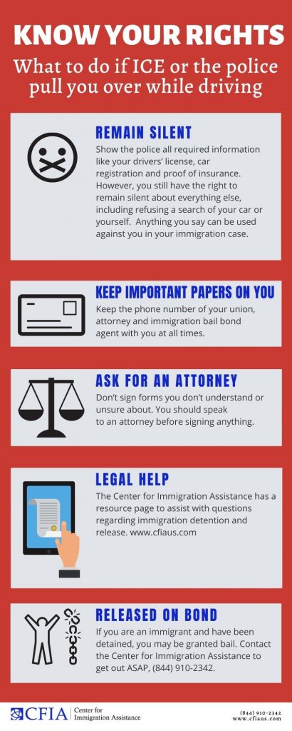 Know Your Rights - What to do if ICE or the Police Pull You Over While ...