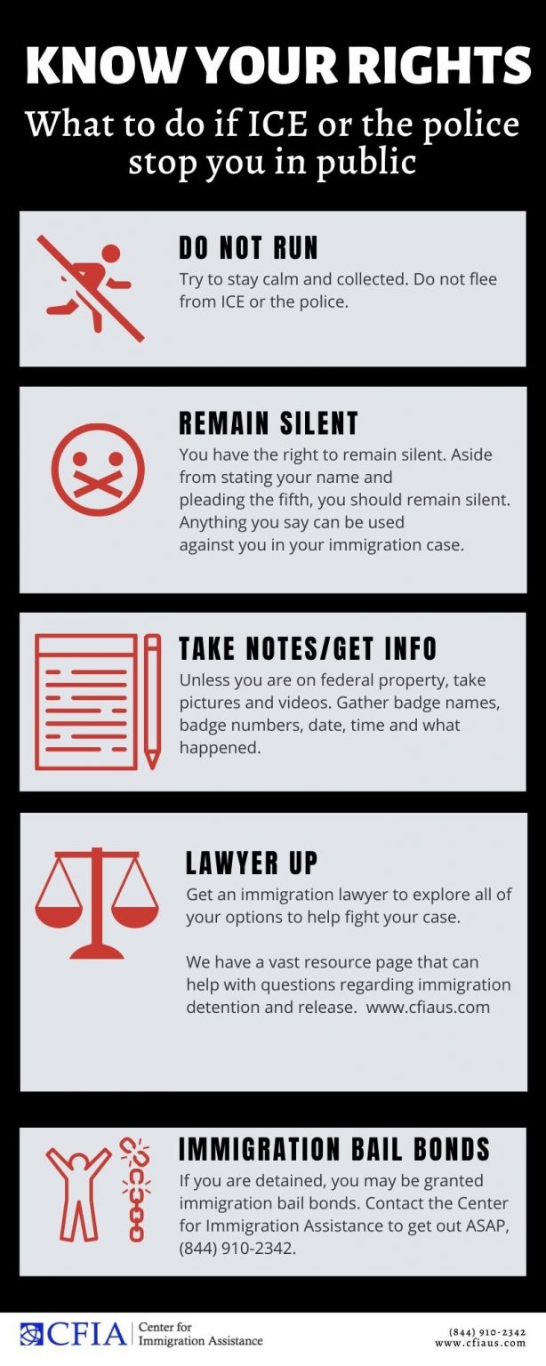 Know Your Rights - What to do if ICE or the Police Stop You in Public ...