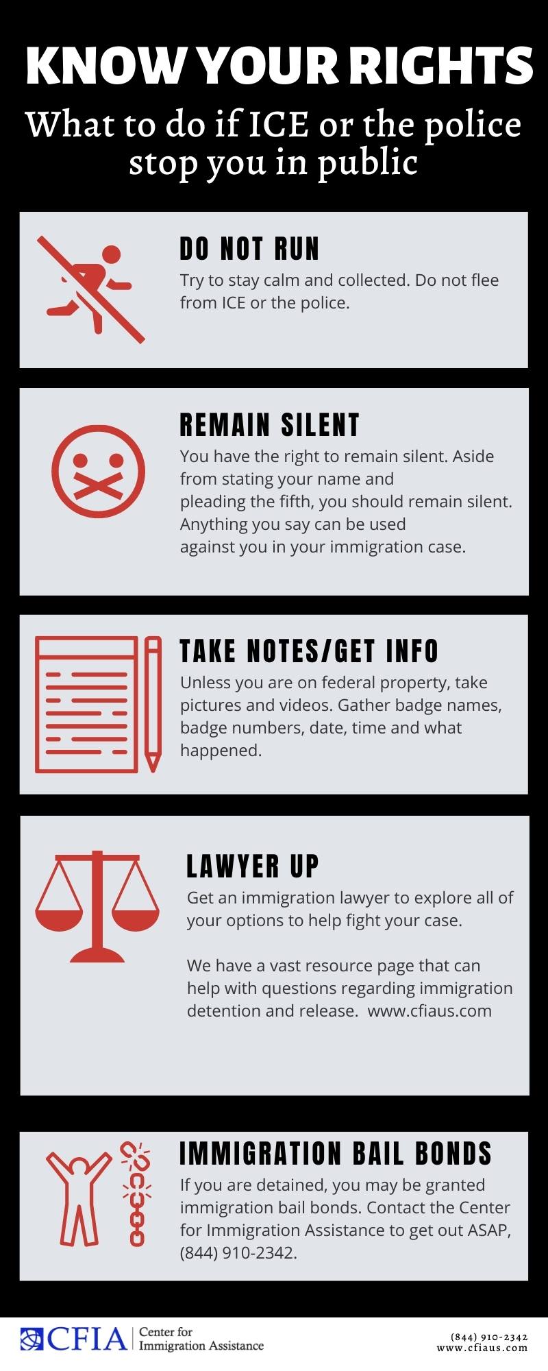 Know Your Rights - What to do if ICE or the Police Stop You in Public ... Know Your Rights - What to do if ICE or the Police Stop You in Public ...